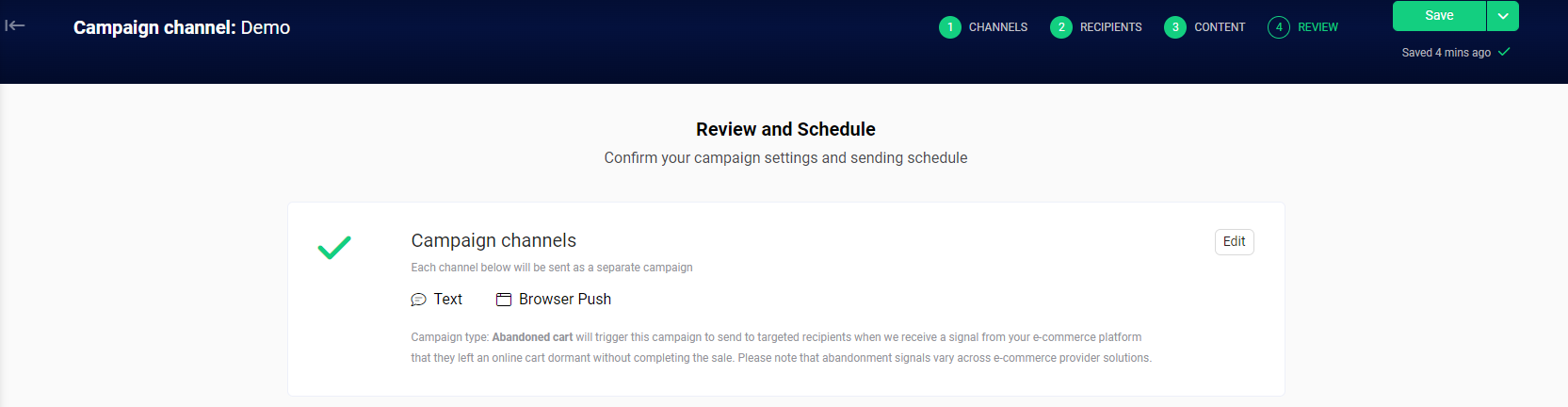 Campaigns - Alpine IQ - User Guides