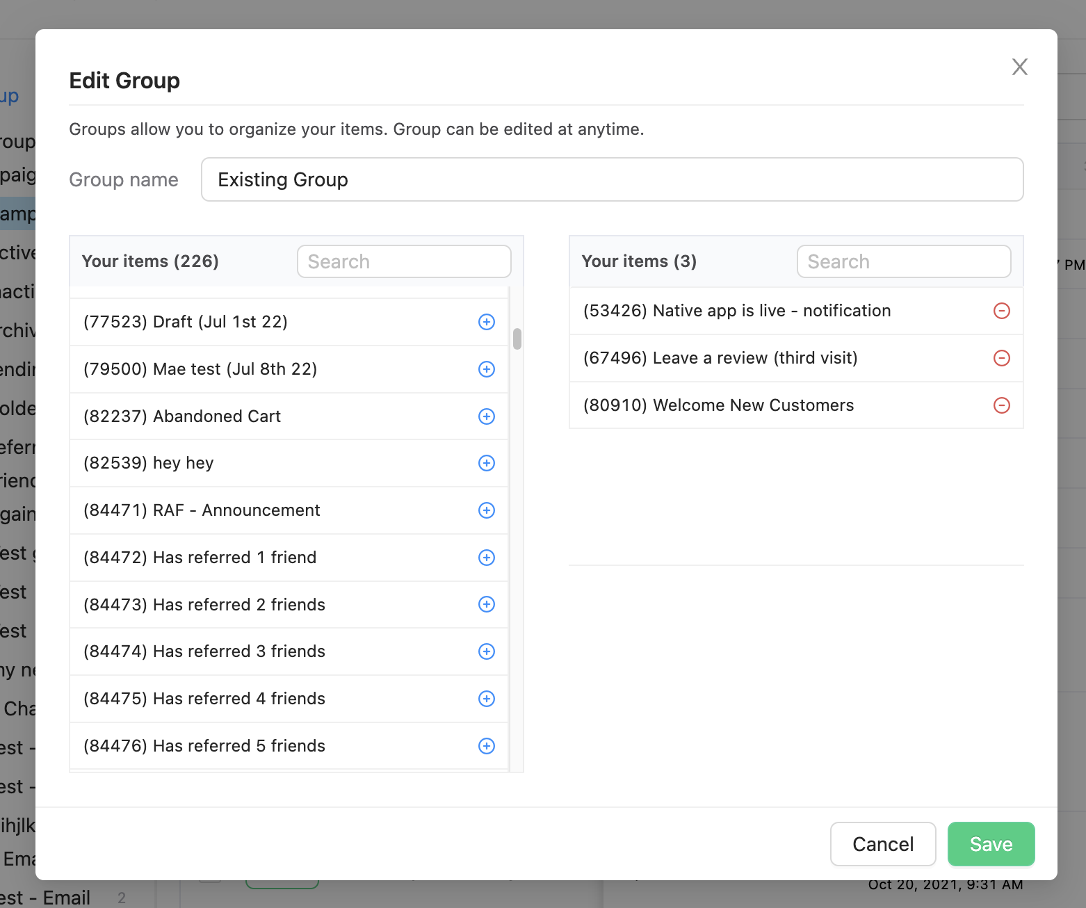 Campaigns - Alpine IQ - User Guides