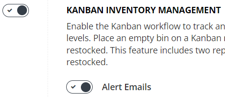 Kanban Inventory Management - Stratosphere