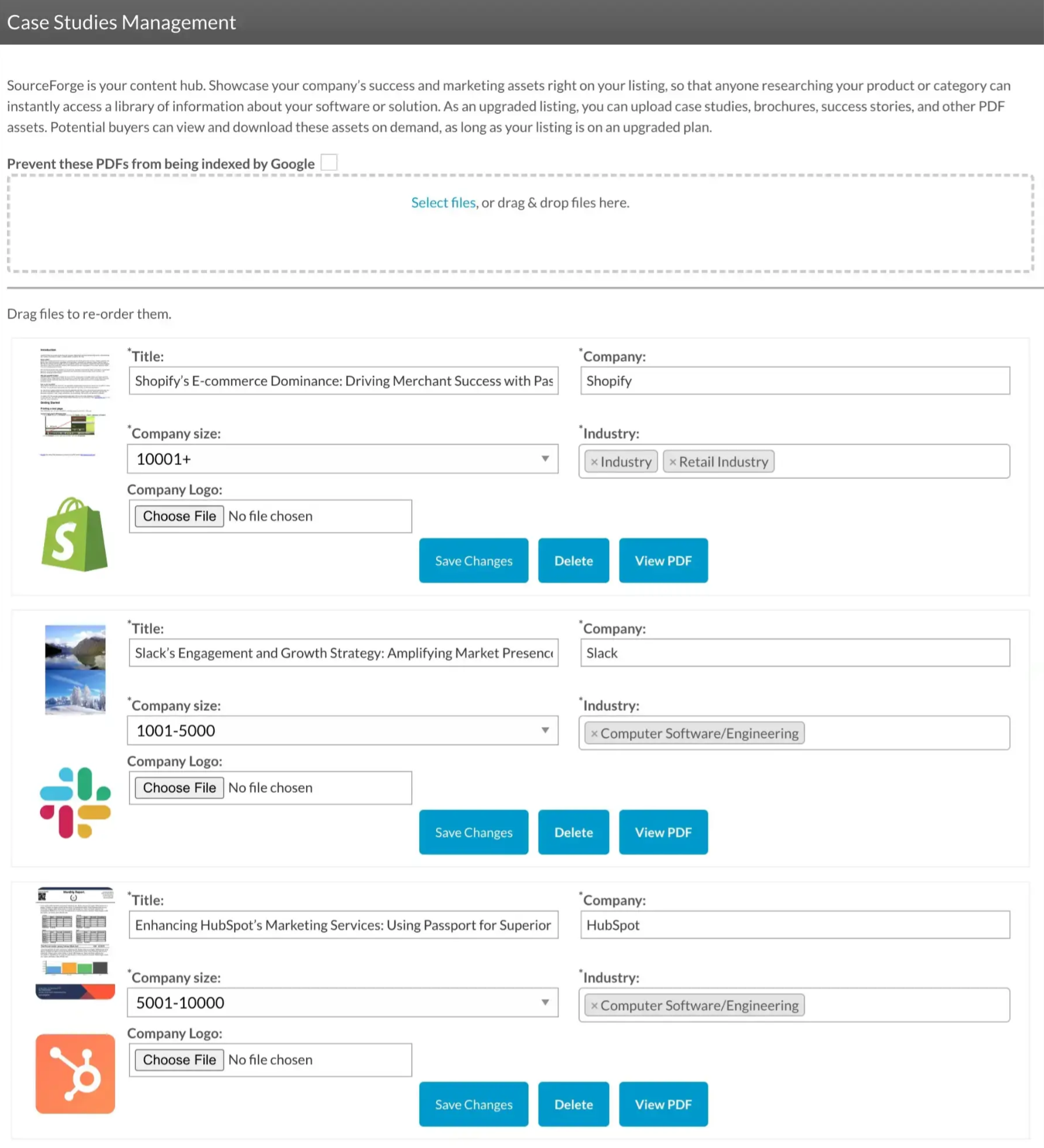 Case Studies, Customer Success Stories, and Other Assets - SourceForge