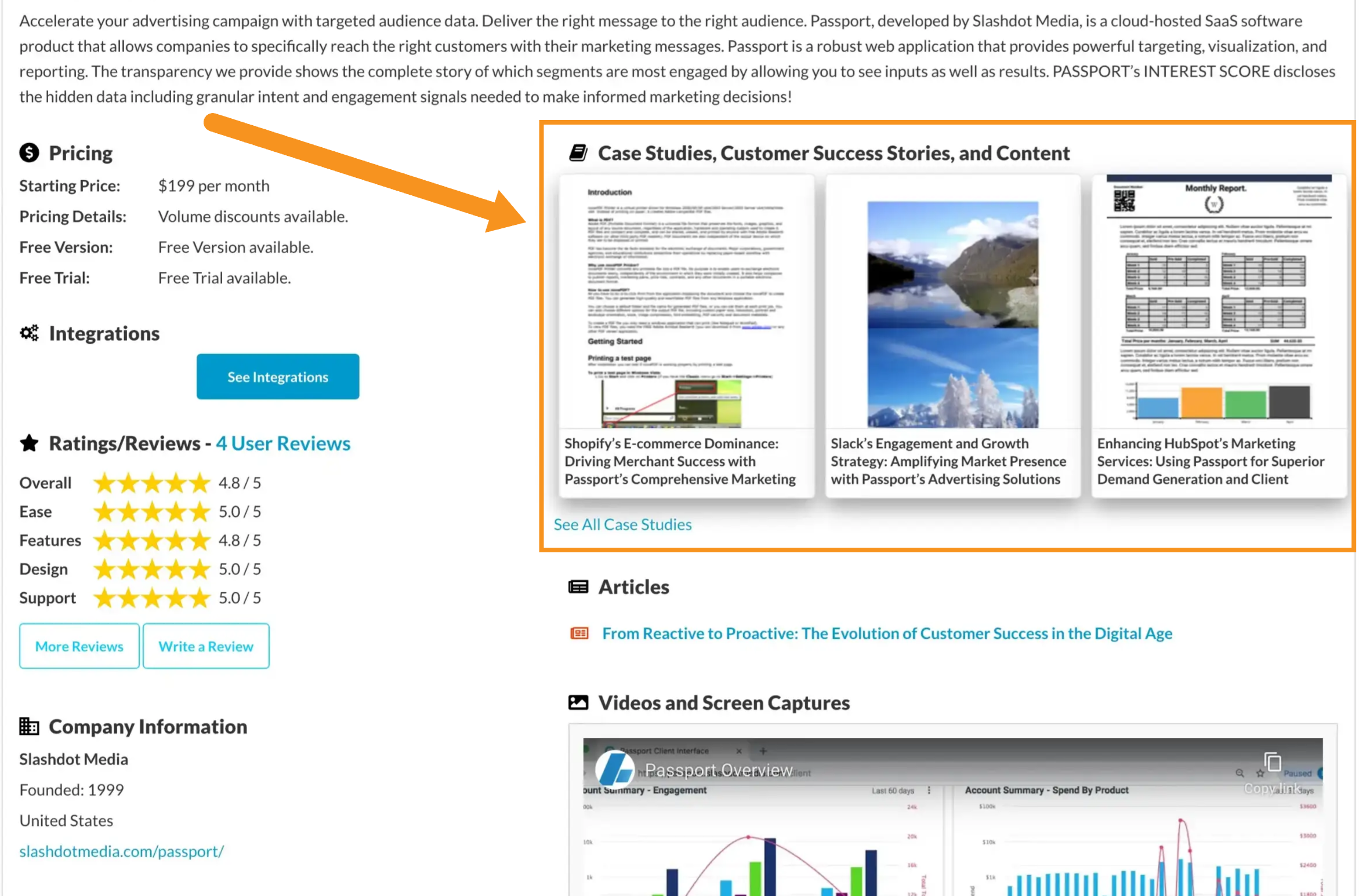 Case Studies, Customer Success Stories, and Other Assets - SourceForge