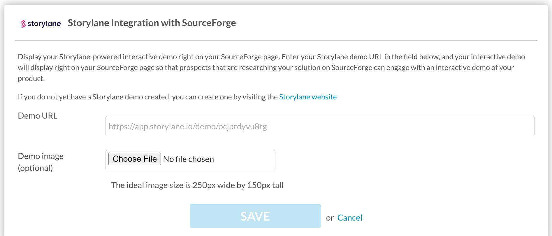 Storylane Integration - SourceForge