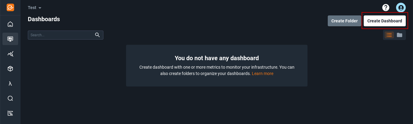 Creating a Dashboard - KloudMate Documentation