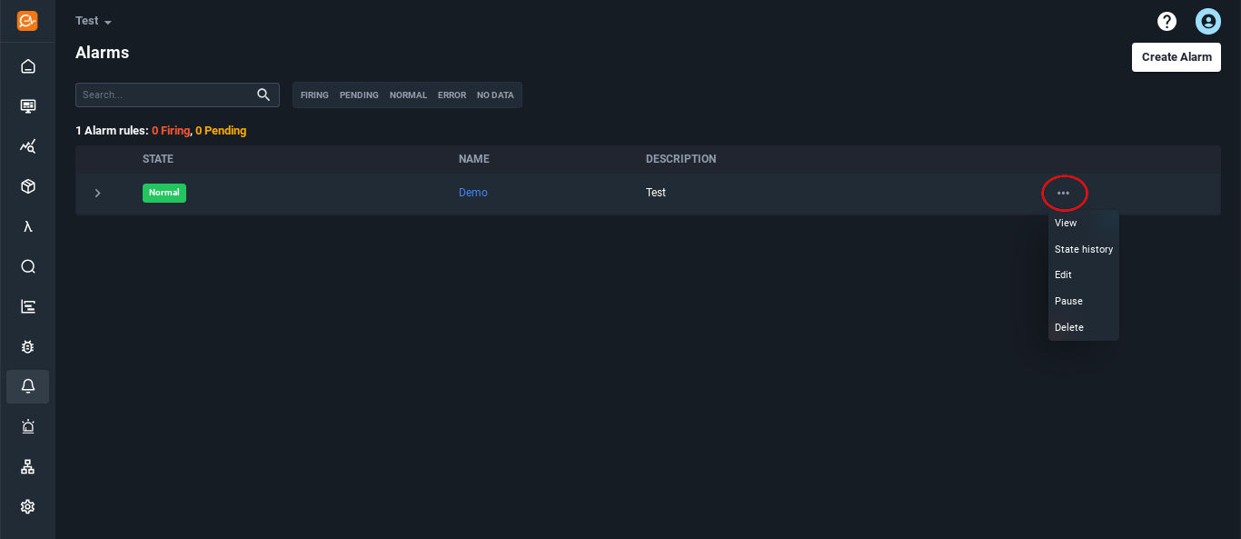 Setting Up KloudMate Alarms - KloudMate Documentation