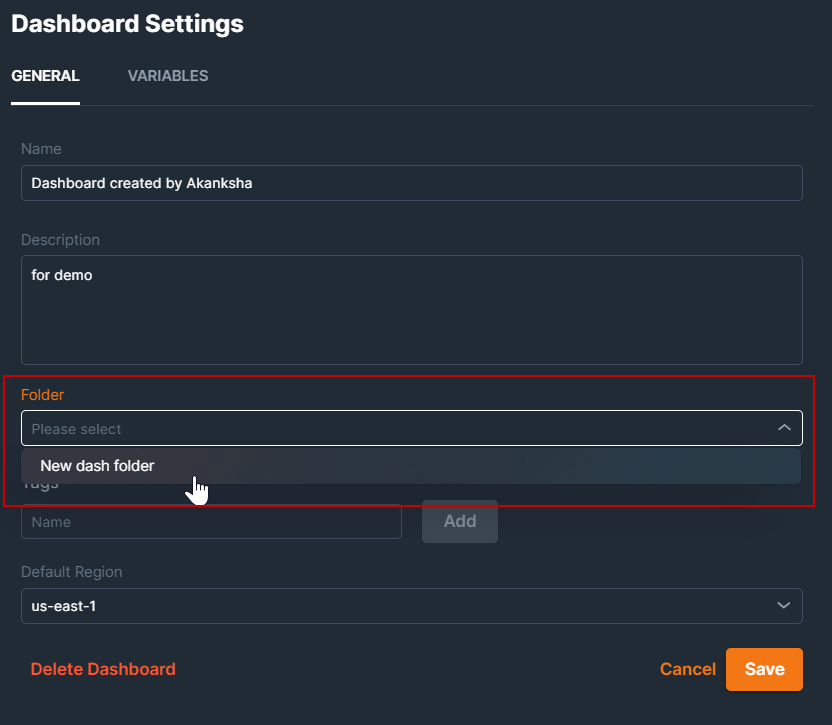Managing Dashboards and Panels - KloudMate Documentation