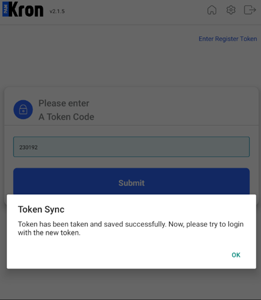 Using MFA for Mobile Application - Kron PAM Reference Guide