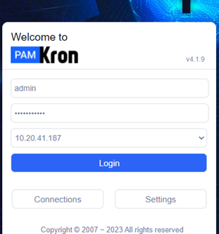 Desktop Client Configuration - Kron PAM Reference Guide