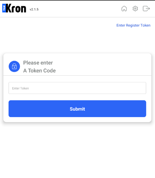 Using MFA for Mobile Application - Kron PAM Reference Guide