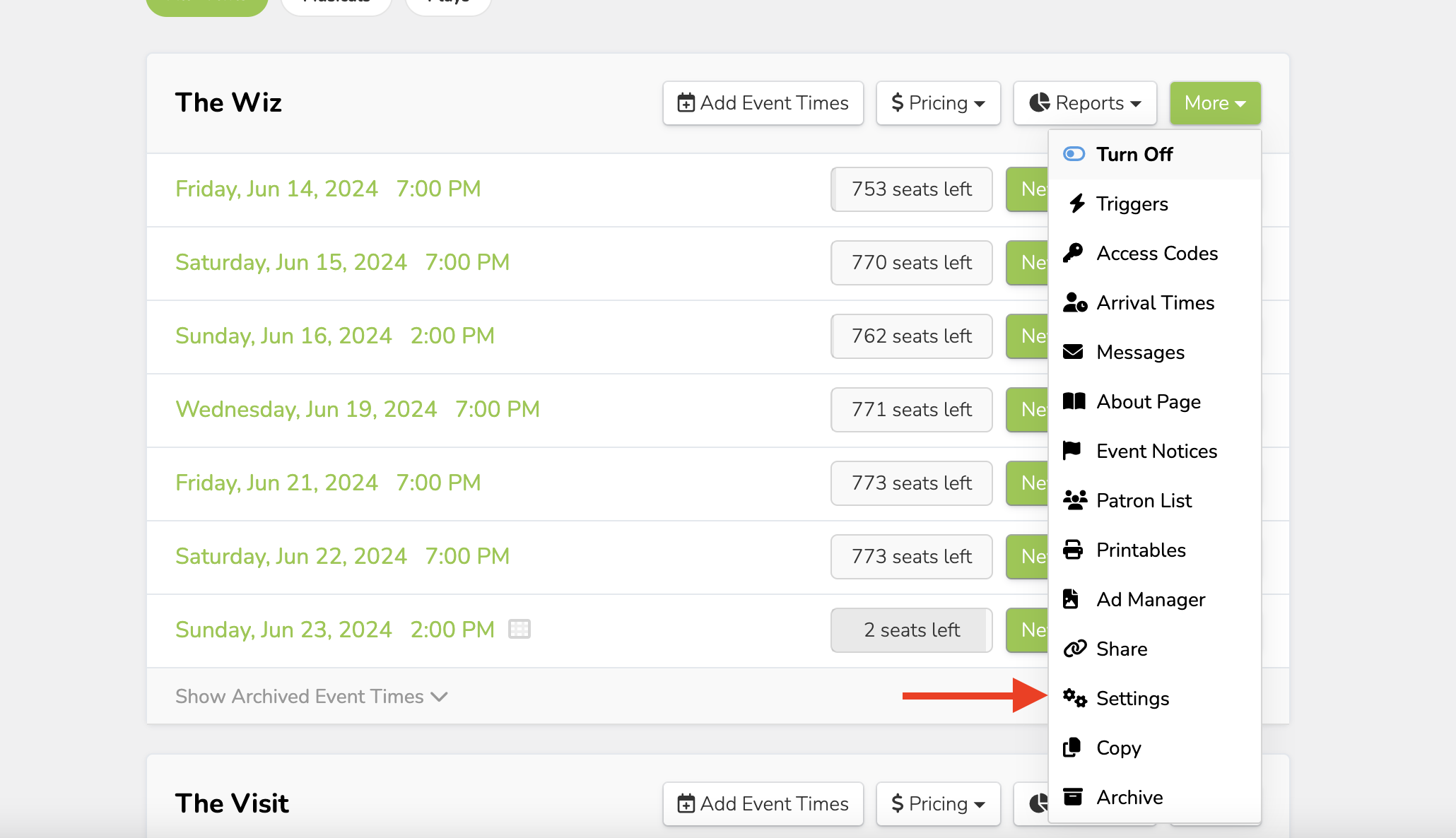 Enable the Waitlist - Ludus Manual
