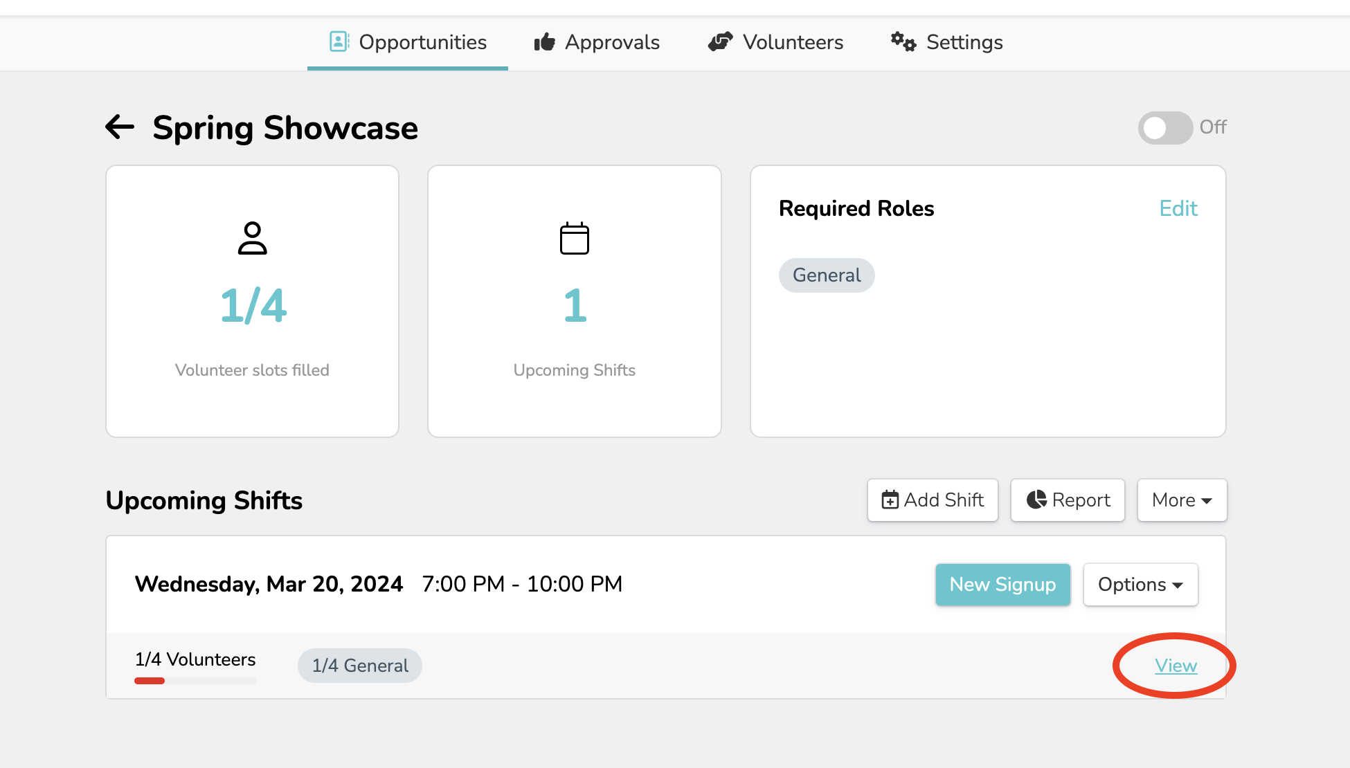 Volunteer Opportunities - Ludus Manual