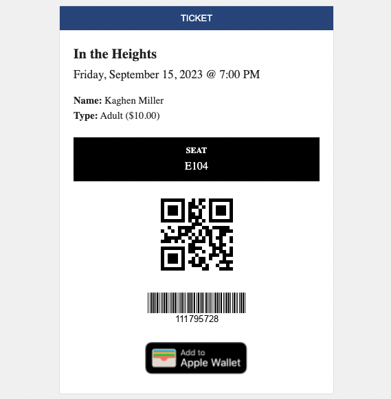 Digital Tickets - Ludus Manual
