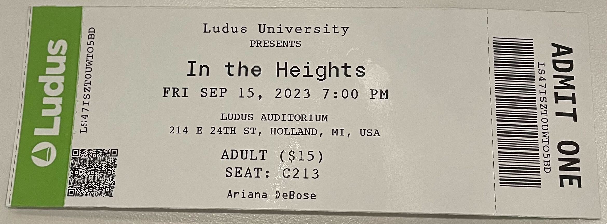 Printed Tickets - Ludus Manual