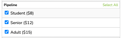 Breakdown of Limits on Season Ticket - Ludus Manual