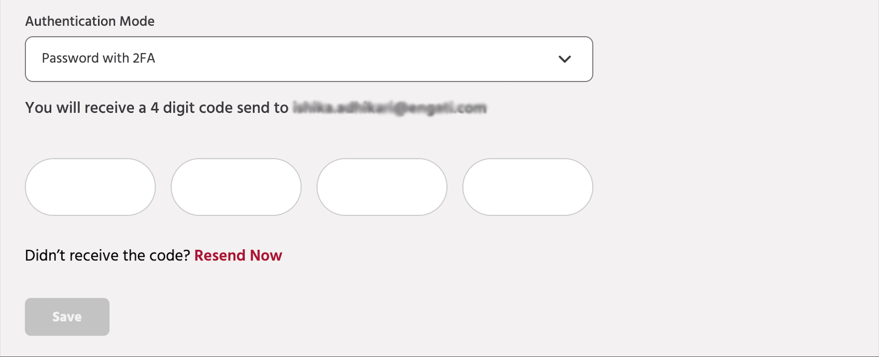 Two-Factor Authentication - Engati Product Docs