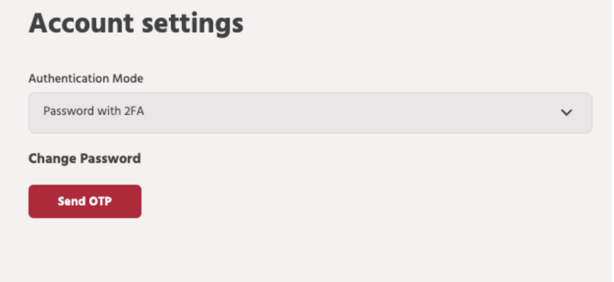 Two-Factor Authentication - Engati Product Docs