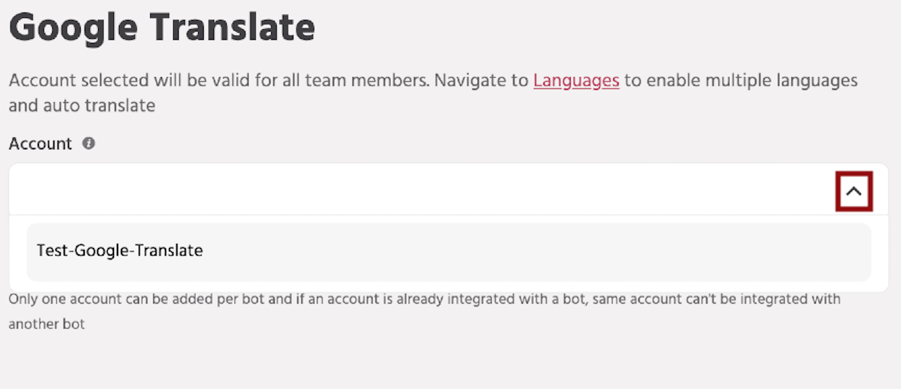 Auto Translation - Engati Product Docs
