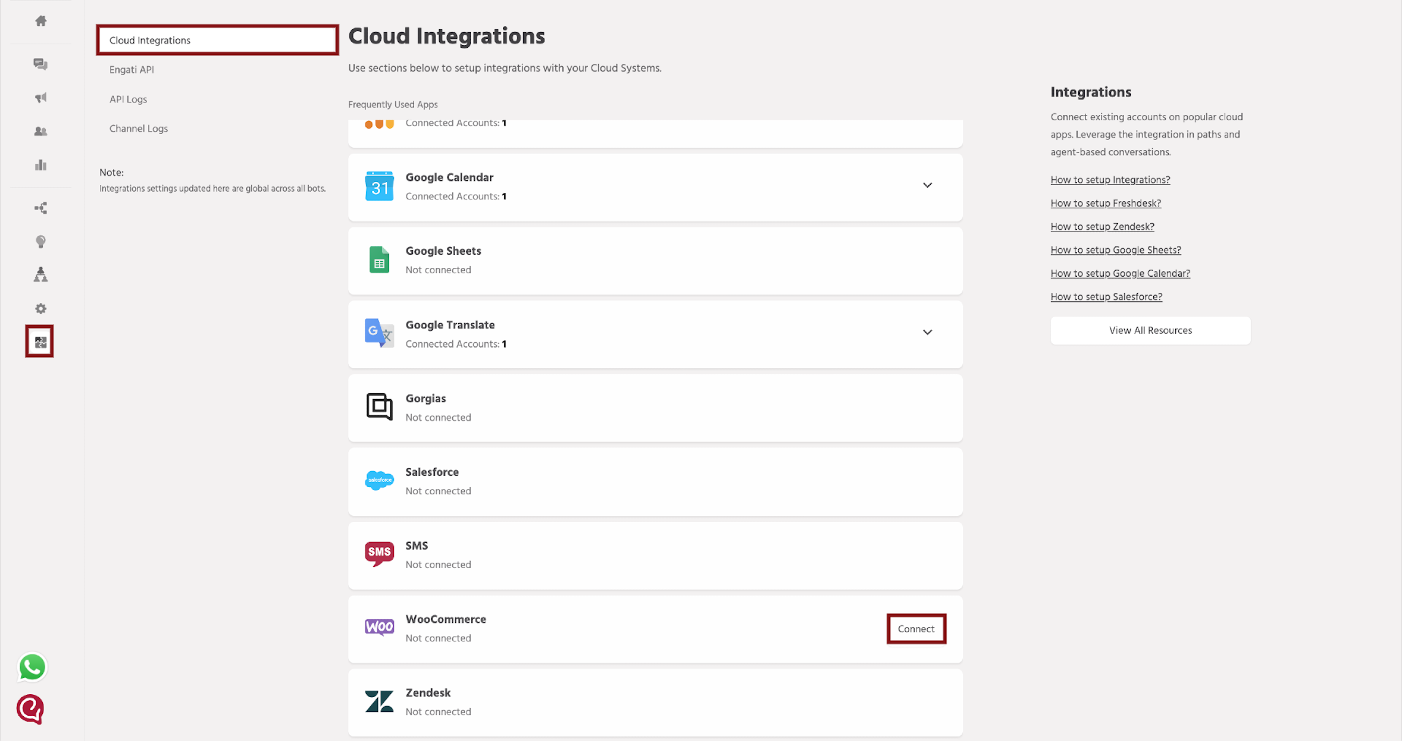 Engati for WooCommerce - Onboarding and Deployment - Engati Product Docs