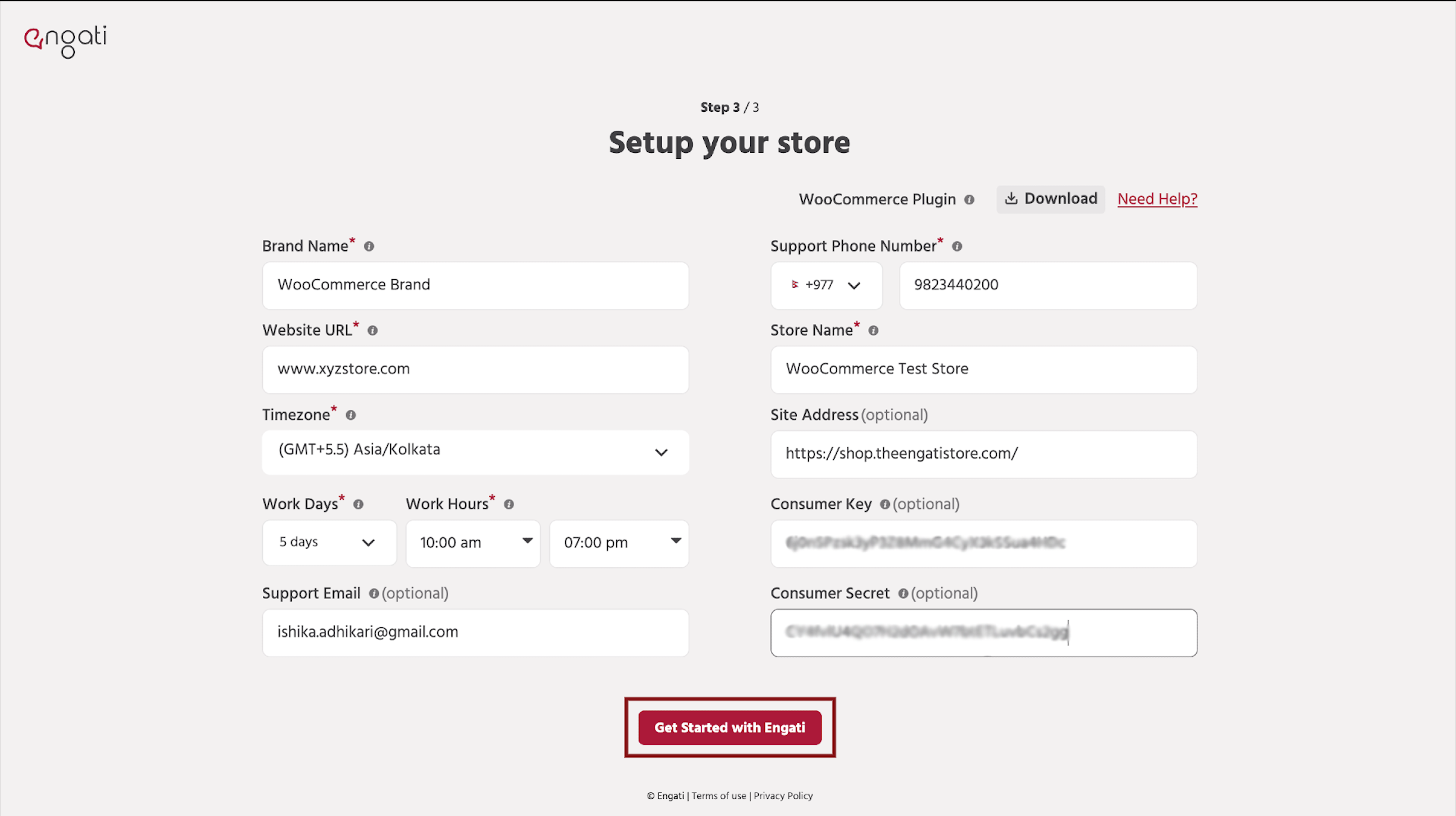 Engati for WooCommerce - Onboarding and Deployment - Engati Product Docs