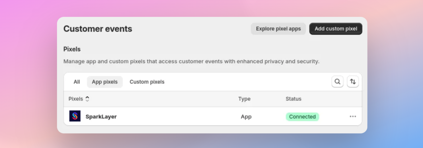 Installing SparkLayer on Shopify - SparkLayer Docs