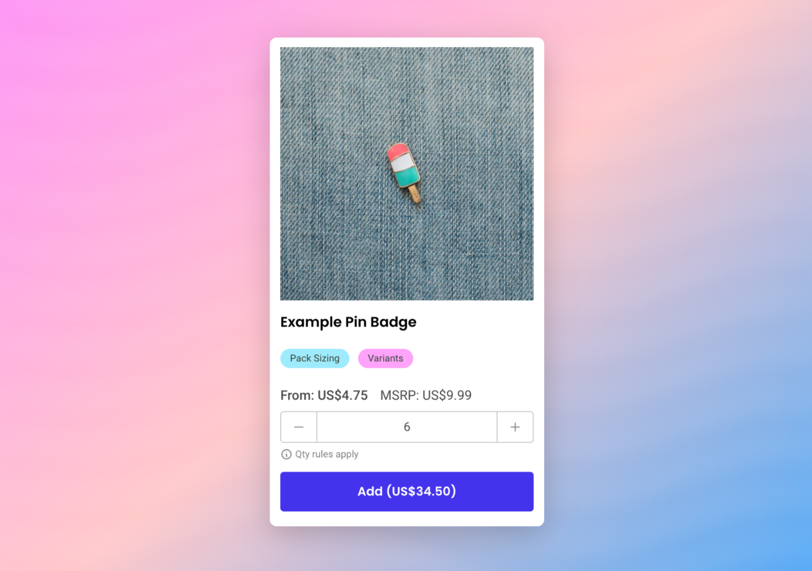 Product Display - SparkLayer Docs