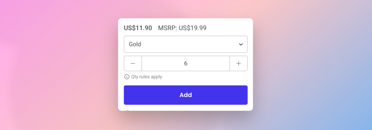 Product Display - SparkLayer Docs
