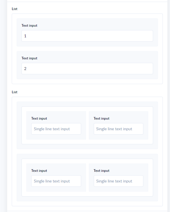 List & Table Control - Automate your world