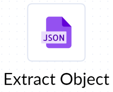 Extract Object - Platform Actions