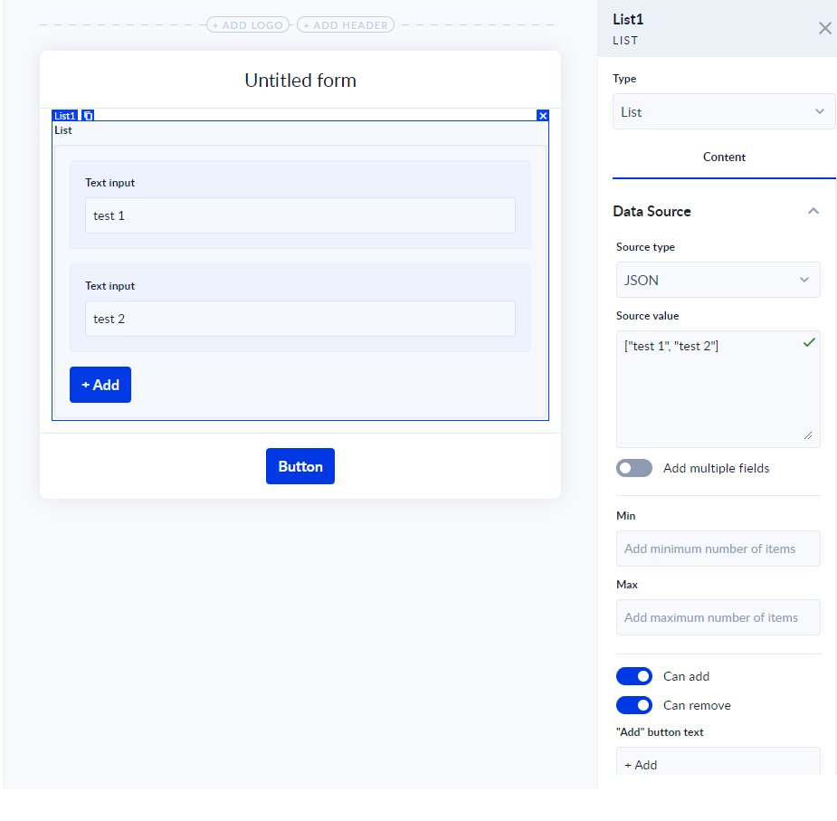 List & Table Control - Automate your world