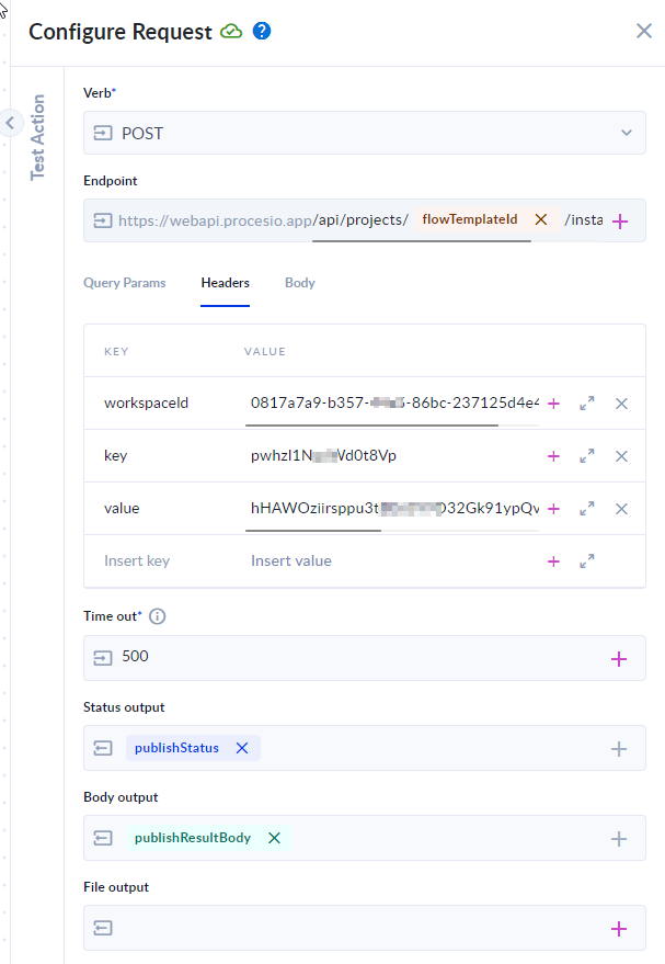 Run a process with files via Call API - Integrations & Demos