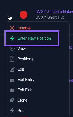 Bot Positions - Whispertrades