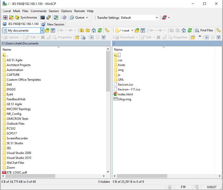 FDCU : HOW TO DOWNLOAD COMTRADE FILE - TEC SUPPORT