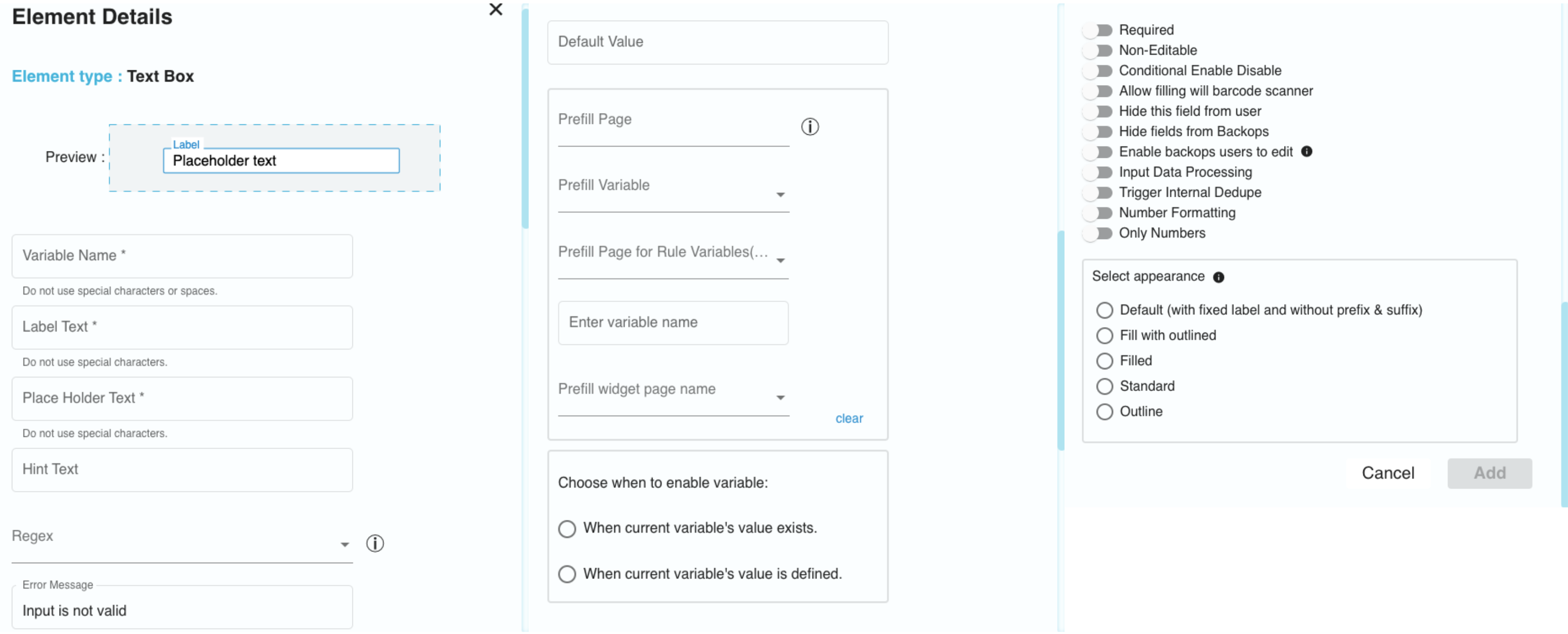 Textbox Generic Onboarding