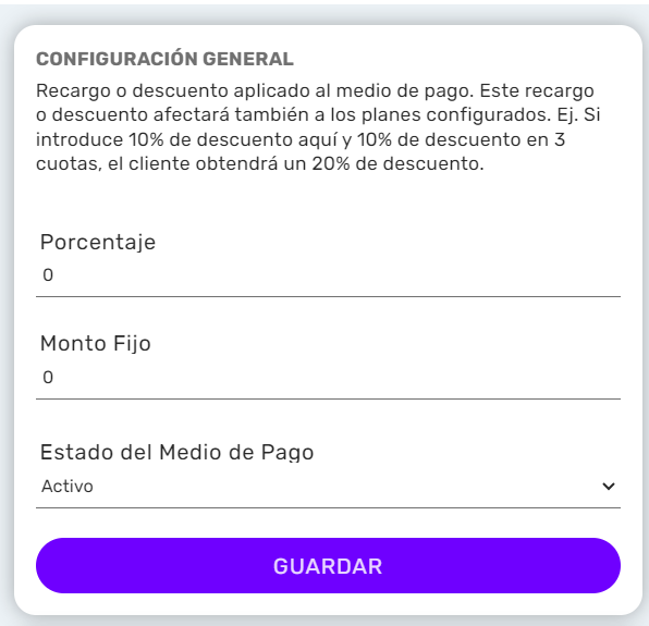 Cuotas Comunes - Mobbex KB