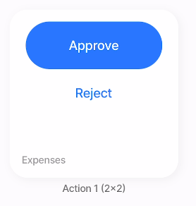 actions (buttons) - Examples
