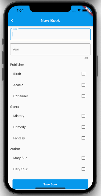Many to Many Relationship on Flutter - Back4app Backend