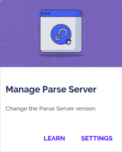 Parse Server Version - Back4app Backend