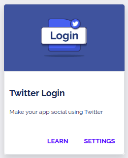 Twitter Login - Back4app Backend