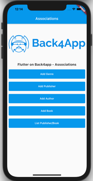 1:N Relationship - Back4app Backend